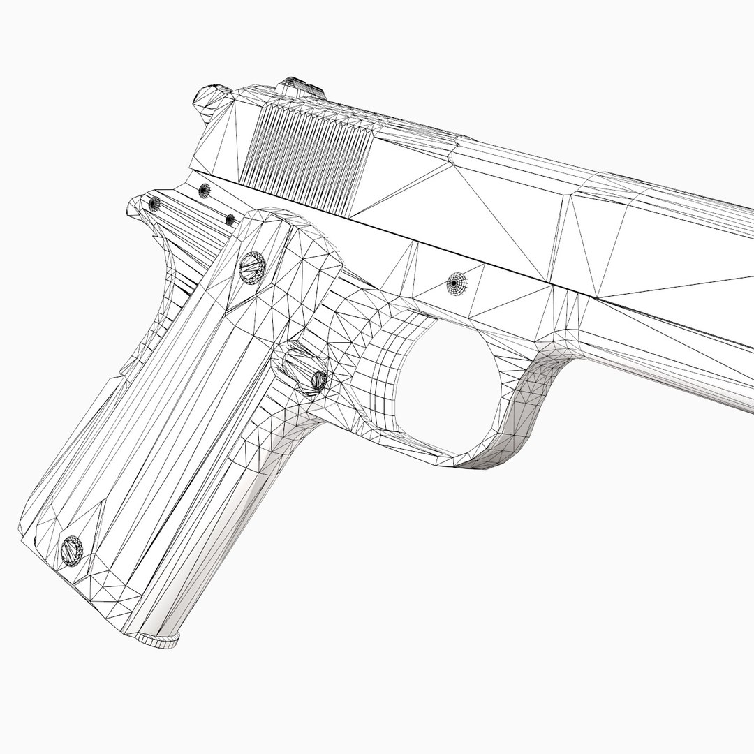 Colt 1911 Government Model - TurboSquid 1171367