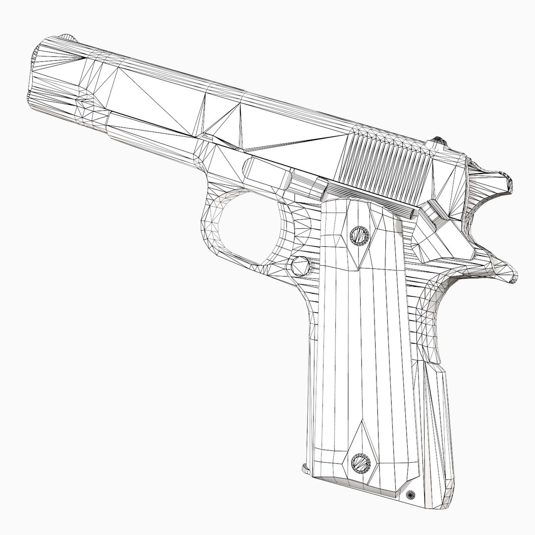 Colt 1911 Government Model - TurboSquid 1171367