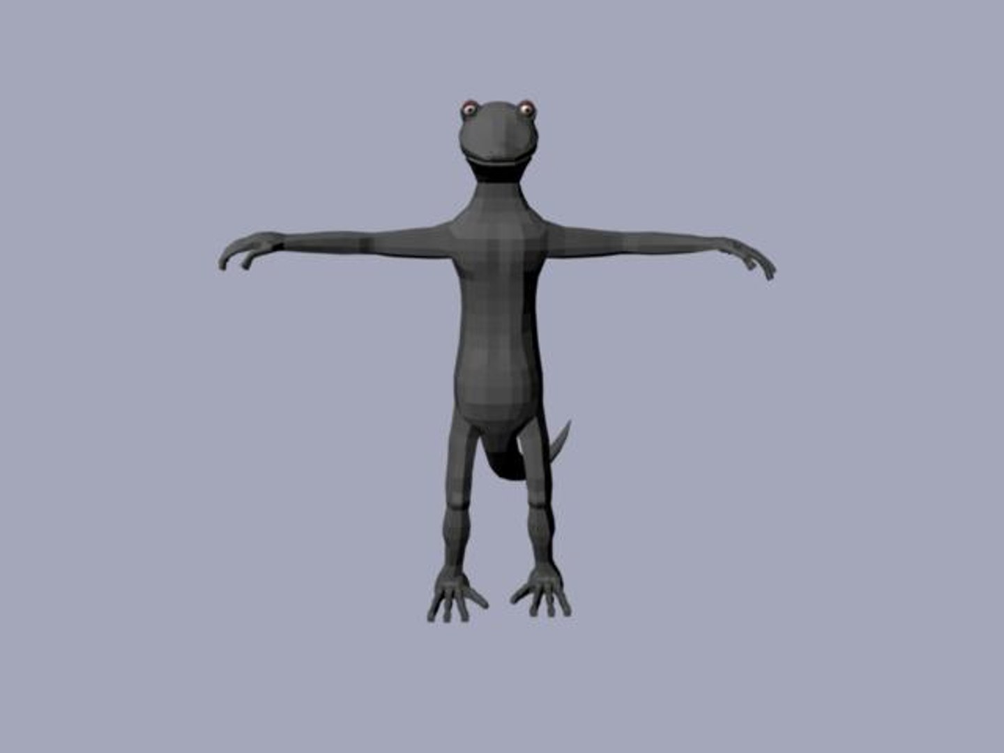 Lizard - Character 3d Model