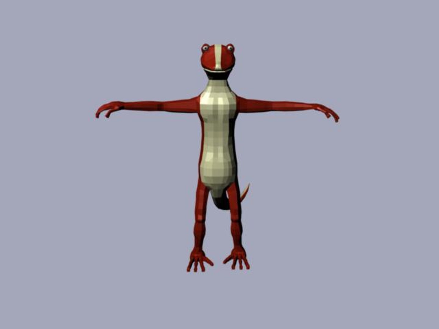 Lizard - Character 3d Model