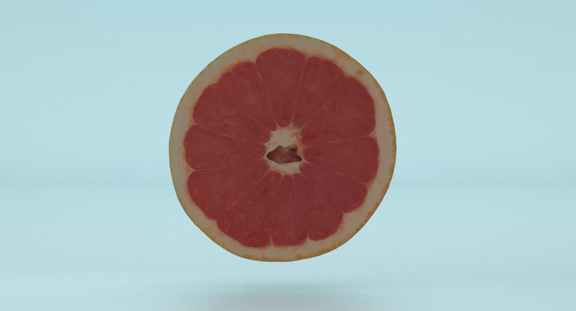 3D Half Pink Grapefruit - TurboSquid 1428644