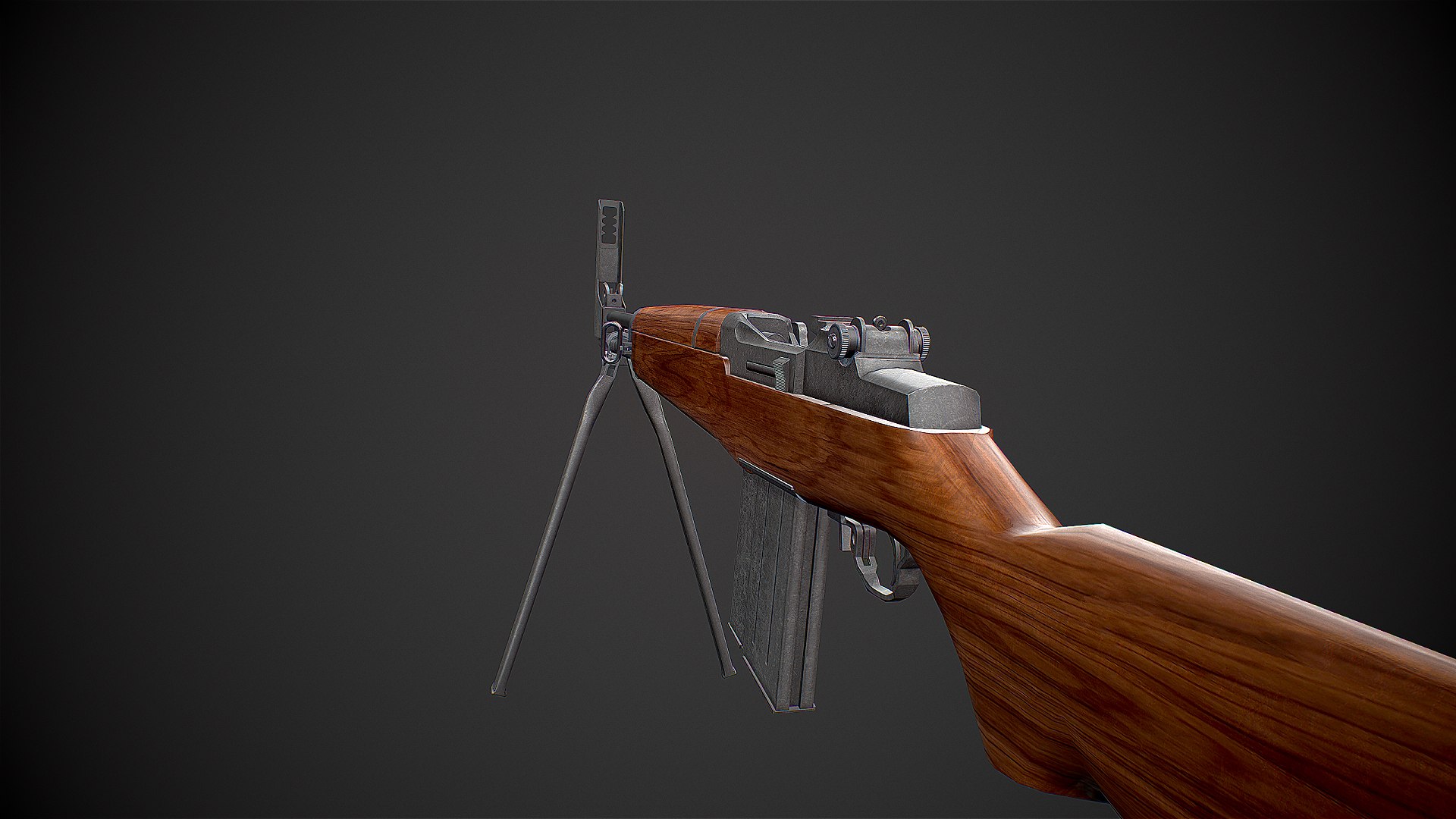 Beretta Bm 59 Rifle 3D Model - TurboSquid 1546137