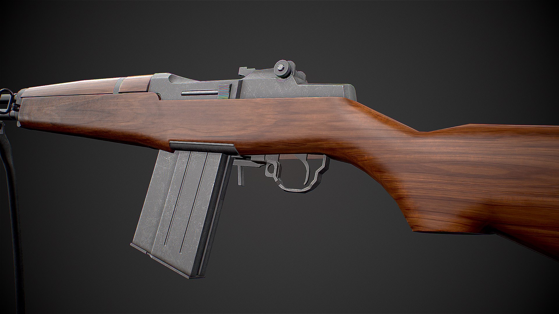 Beretta Bm 59 Rifle 3D Model - TurboSquid 1546137