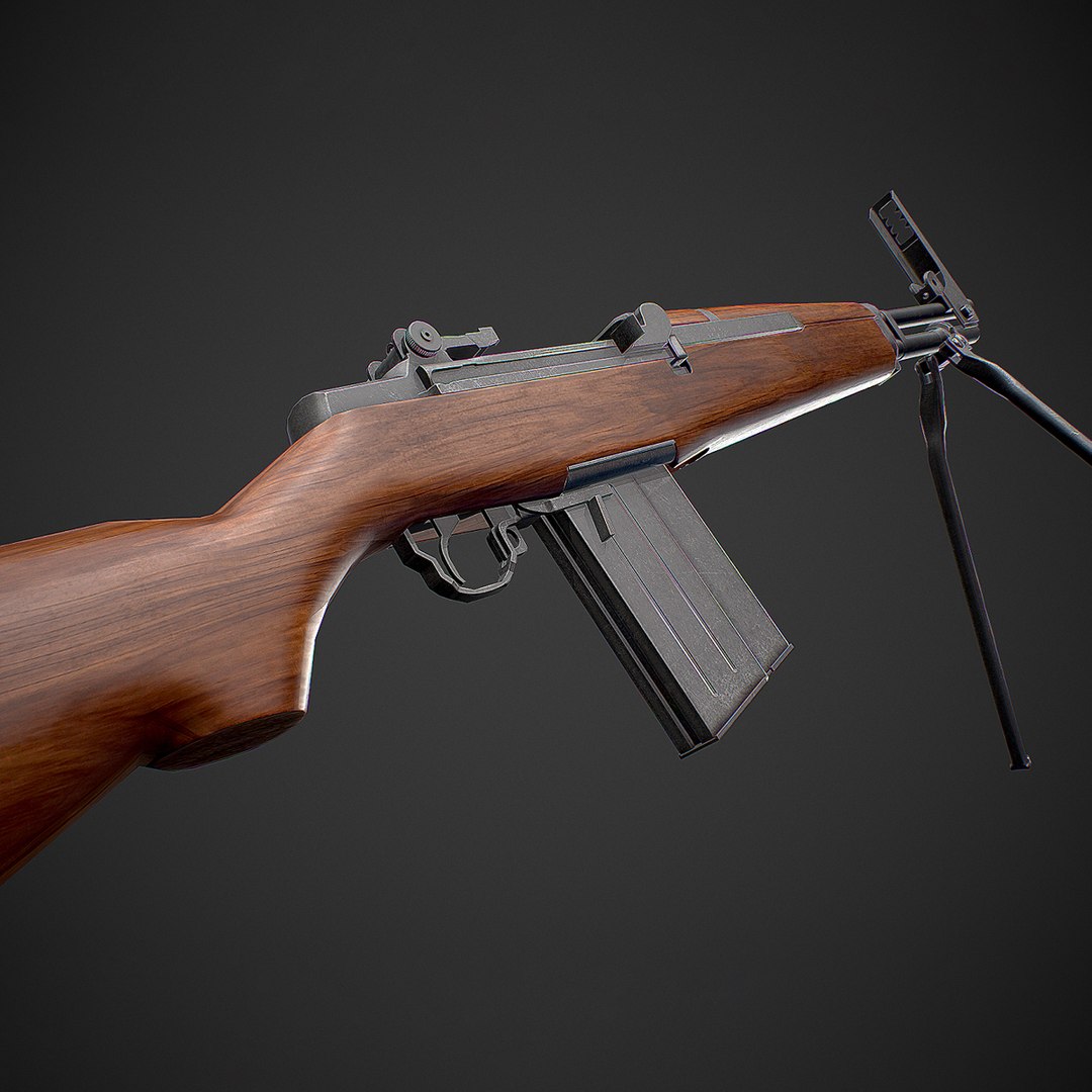 Beretta Bm 59 Rifle 3D Model - TurboSquid 1546137