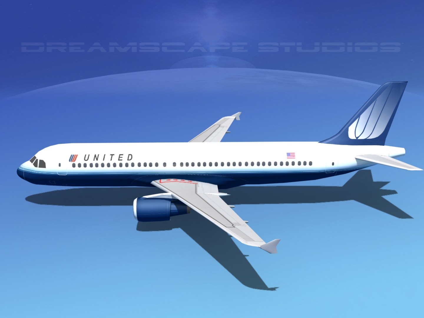 A320 Airbus Airliners 3d Ma