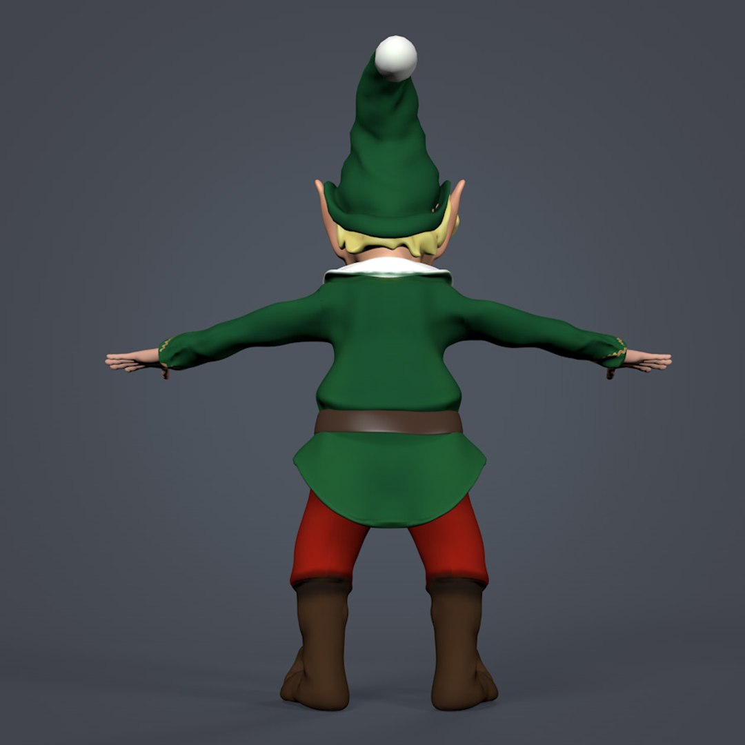 Christmas Elf Dxf