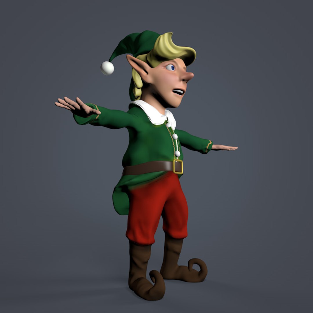 Christmas Elf Dxf