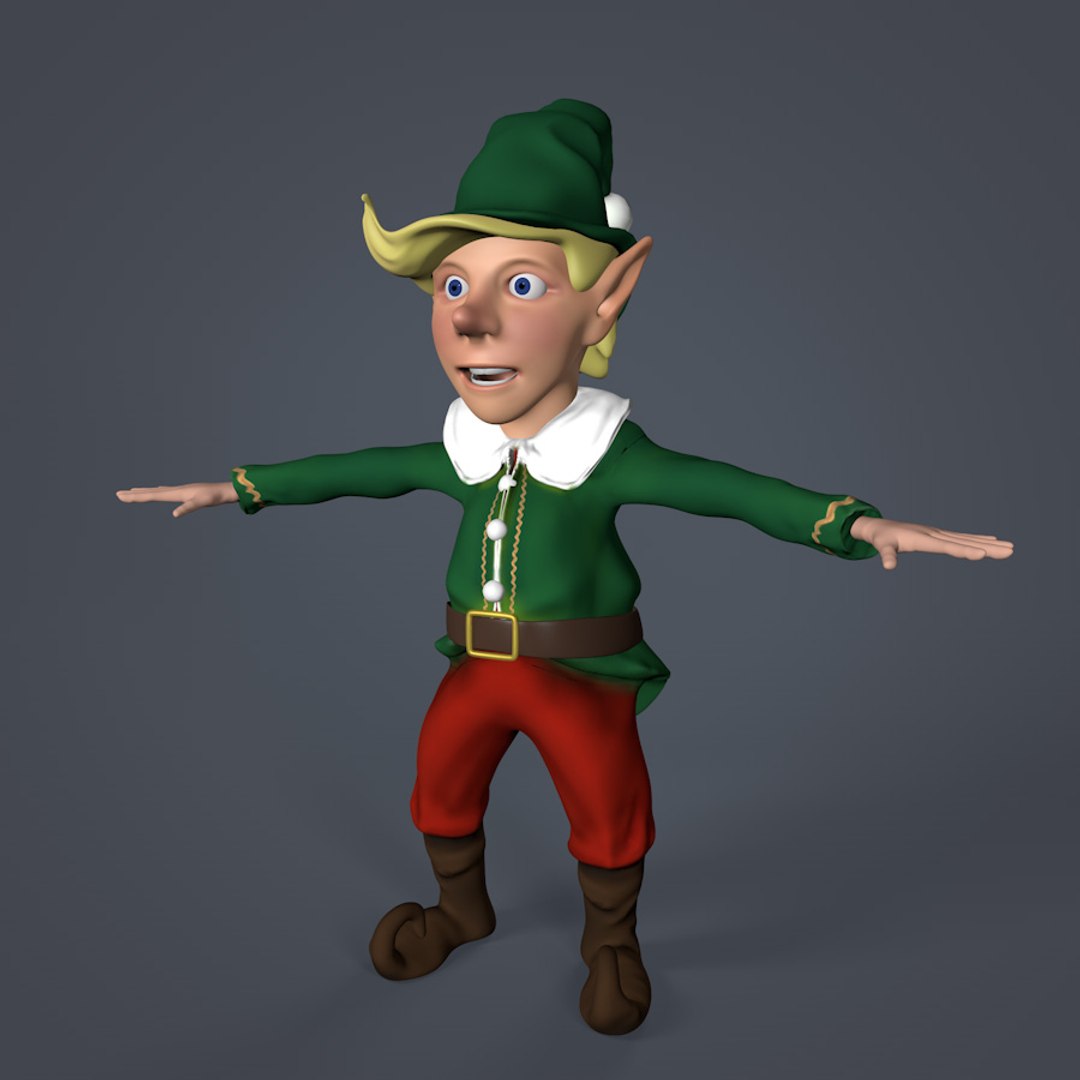 Christmas Elf Dxf