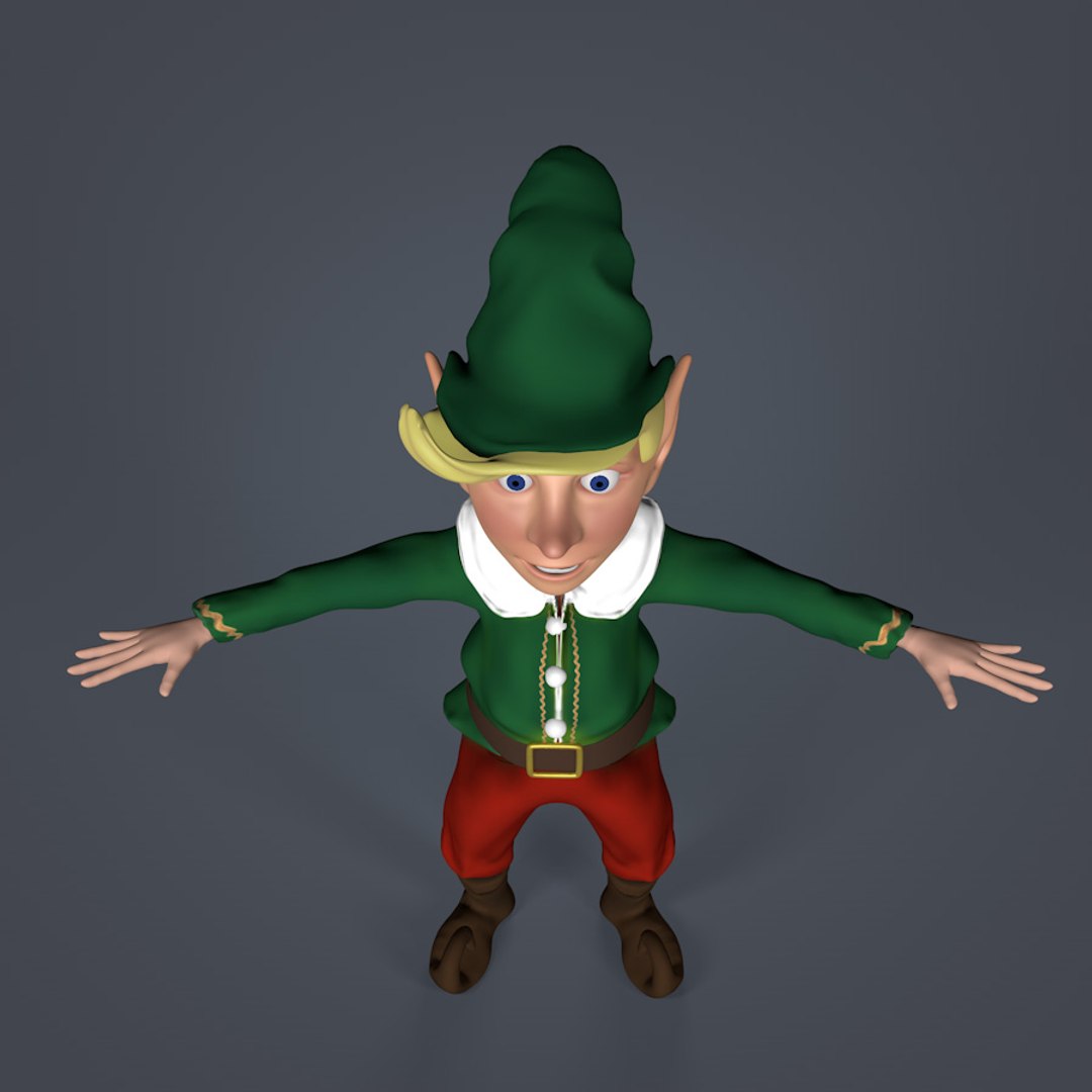 Christmas Elf Dxf