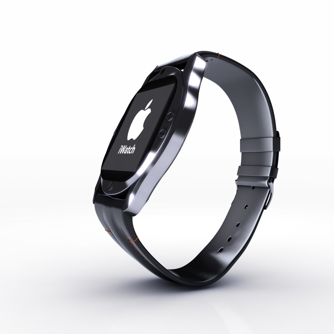 3d apple iwatch watch model
