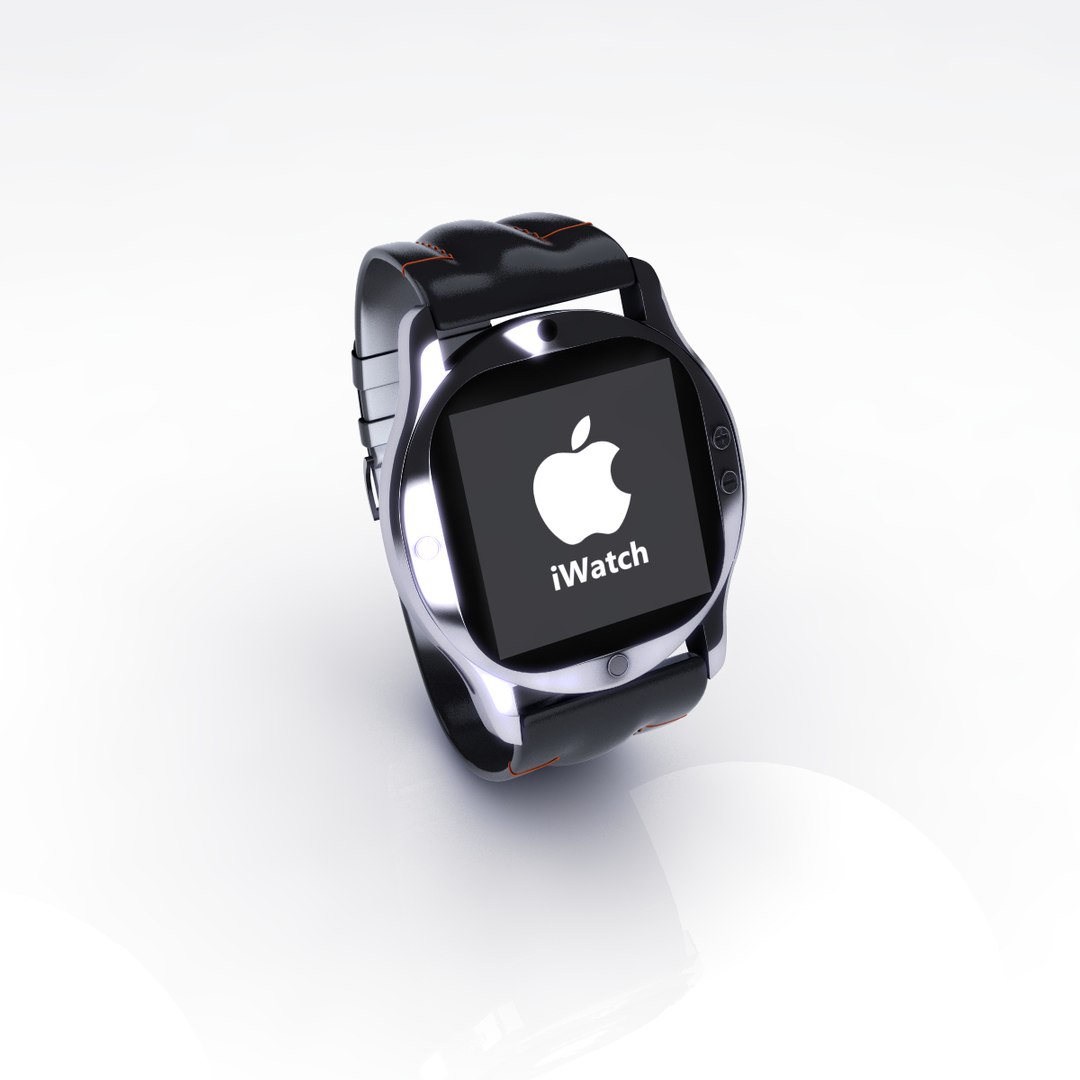 3d apple iwatch watch model