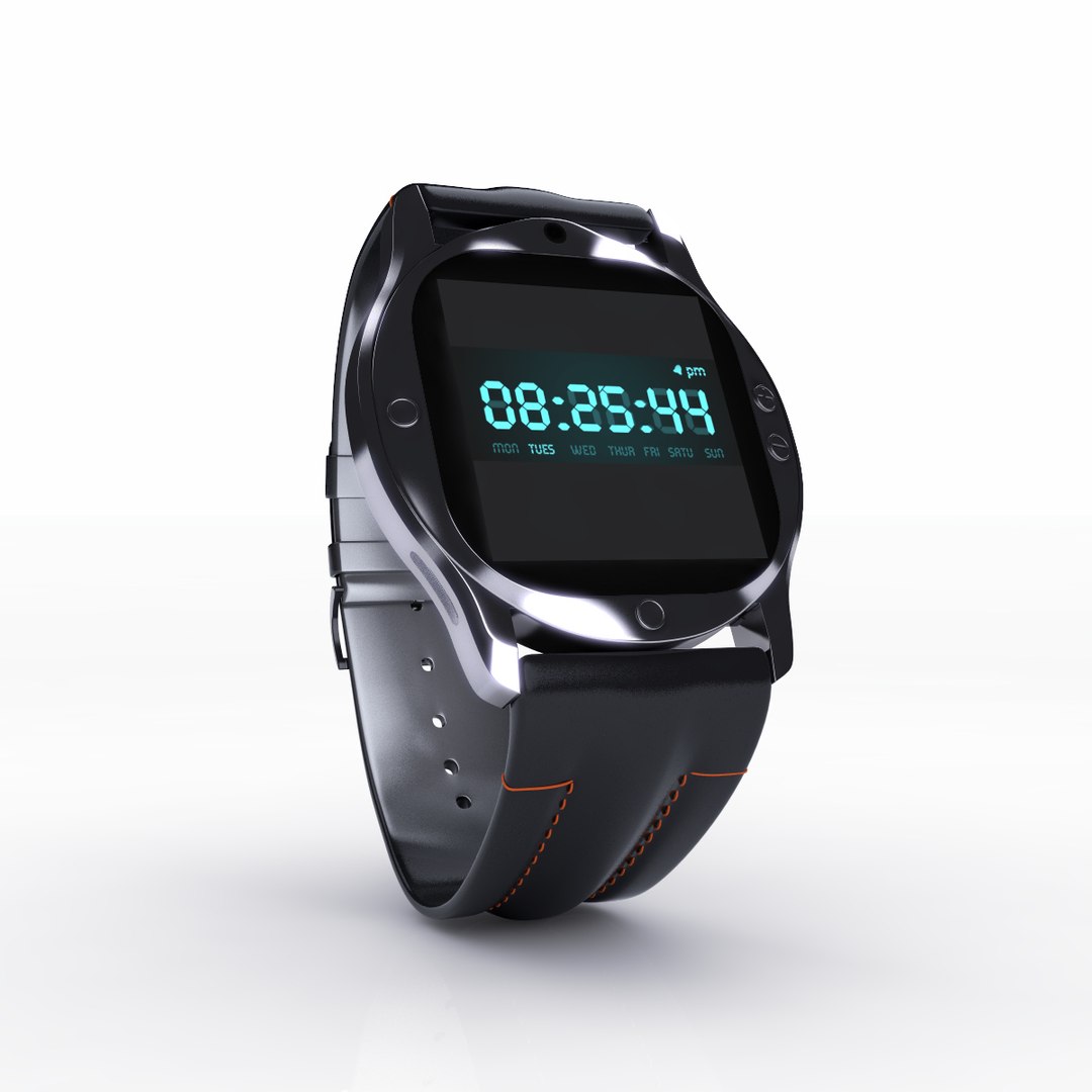 3d apple iwatch watch model