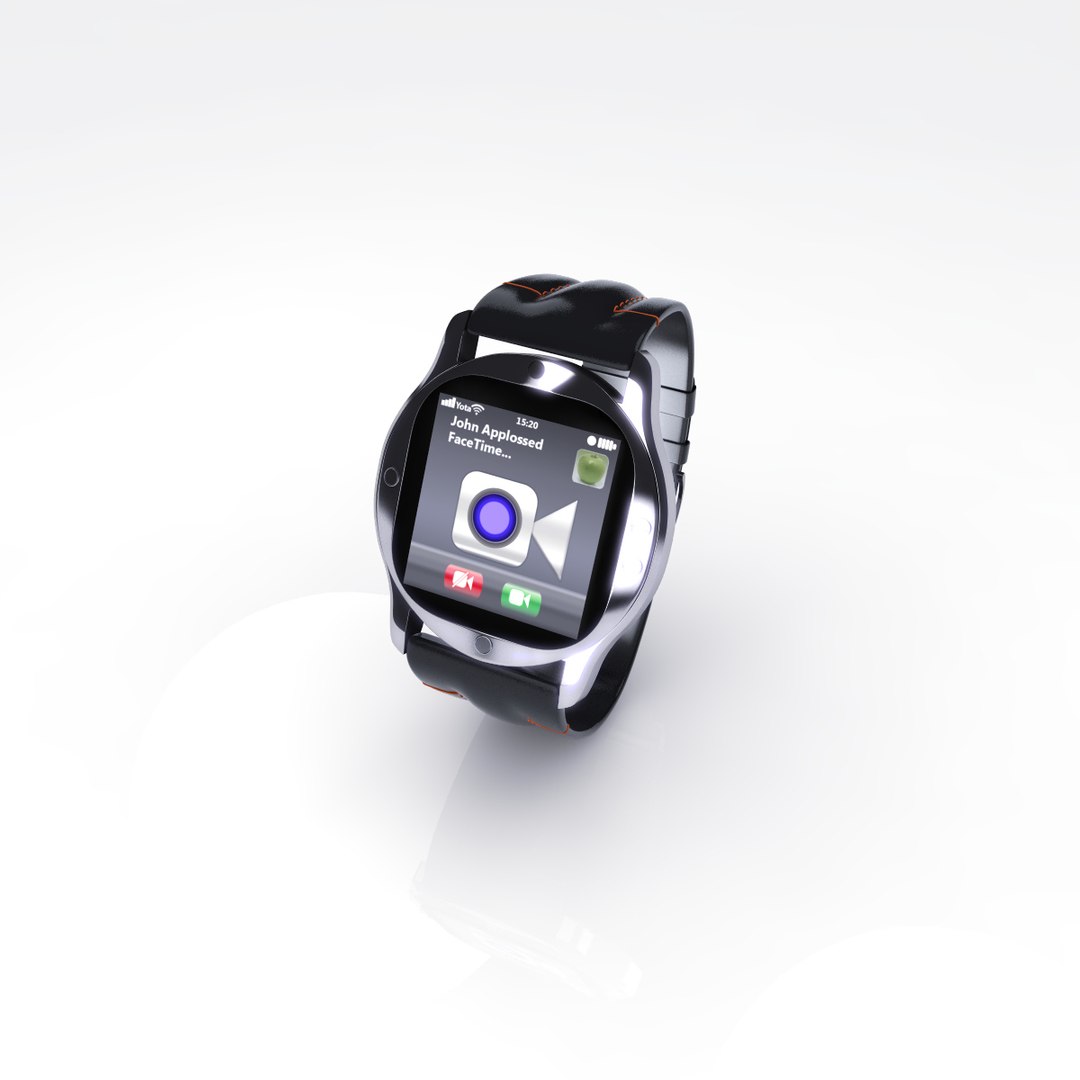 3d apple iwatch watch model