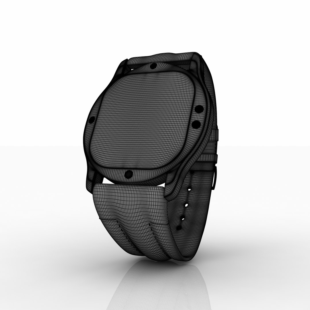 3d apple iwatch watch model