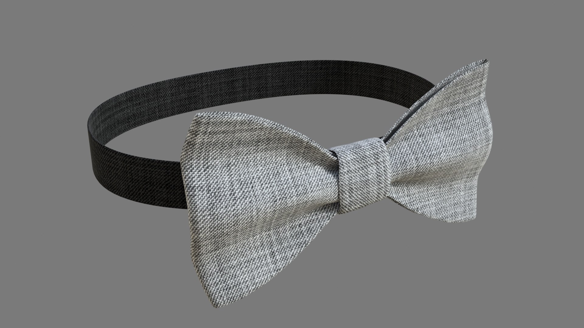 3D Realistic Bow Tie 01 Model - TurboSquid 1521156