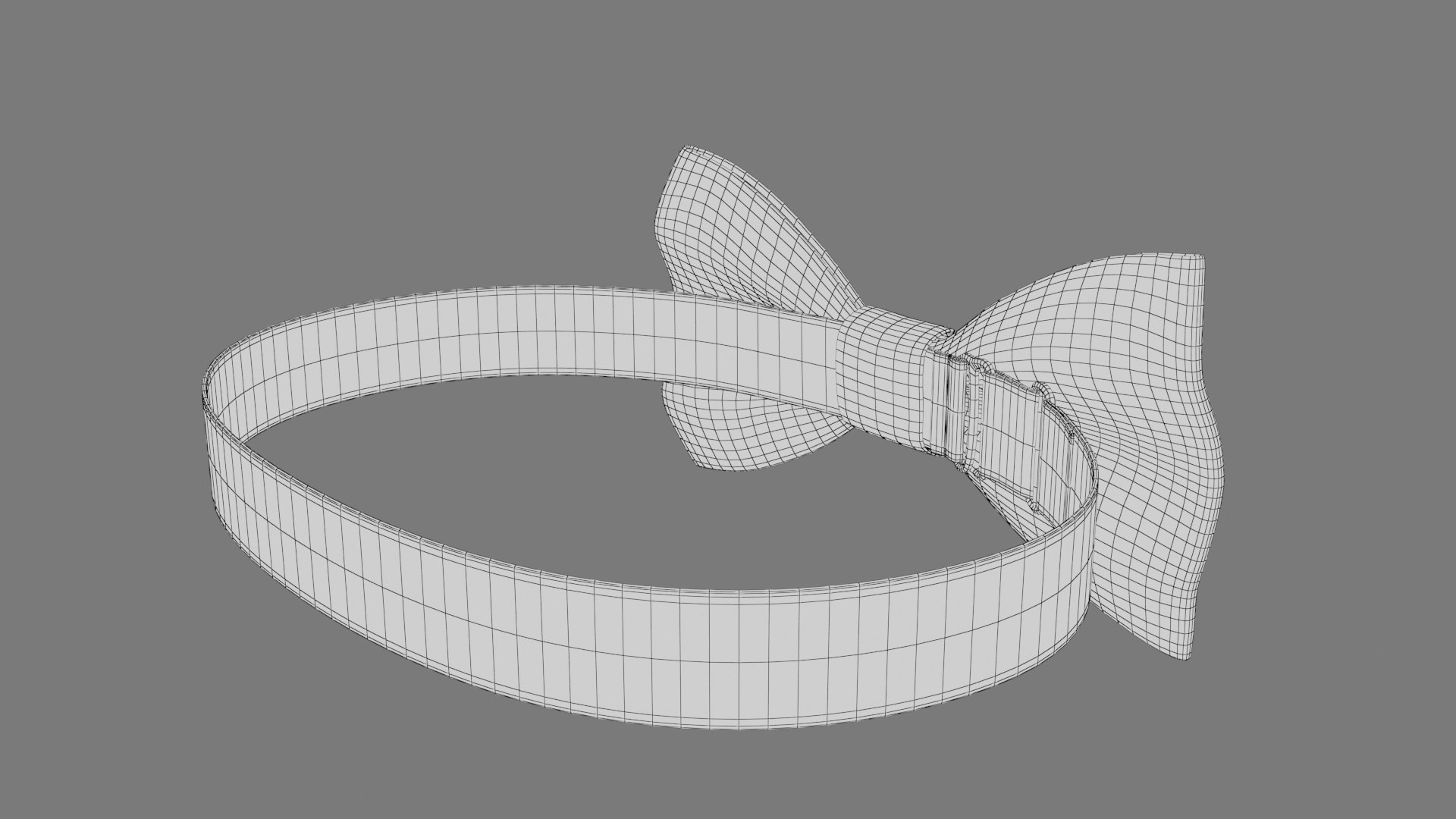 3D Realistic Bow Tie 01 Model - TurboSquid 1521156
