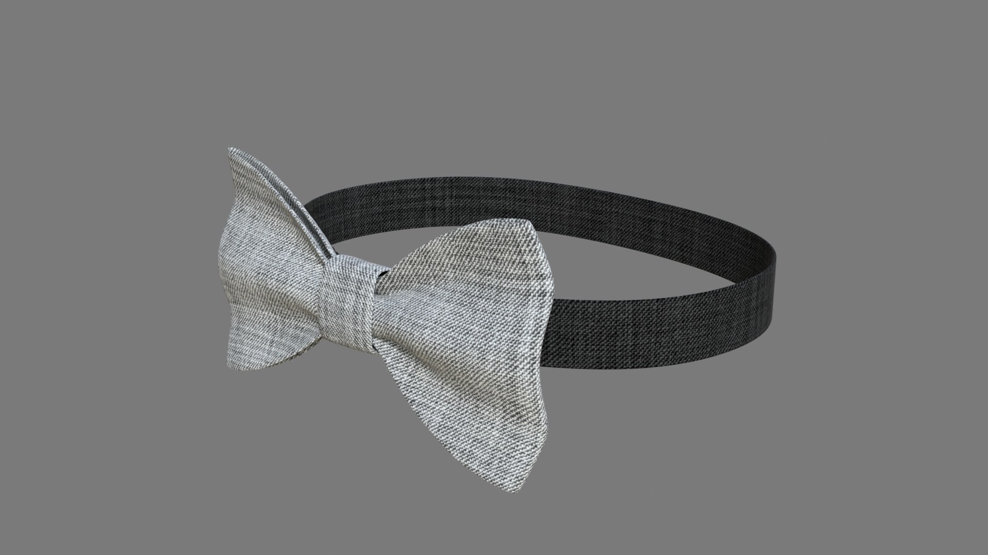 3D Realistic Bow Tie 01 Model - TurboSquid 1521156