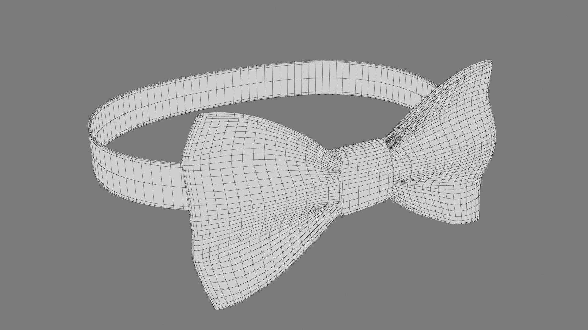 3D Realistic Bow Tie 01 Model - TurboSquid 1521156