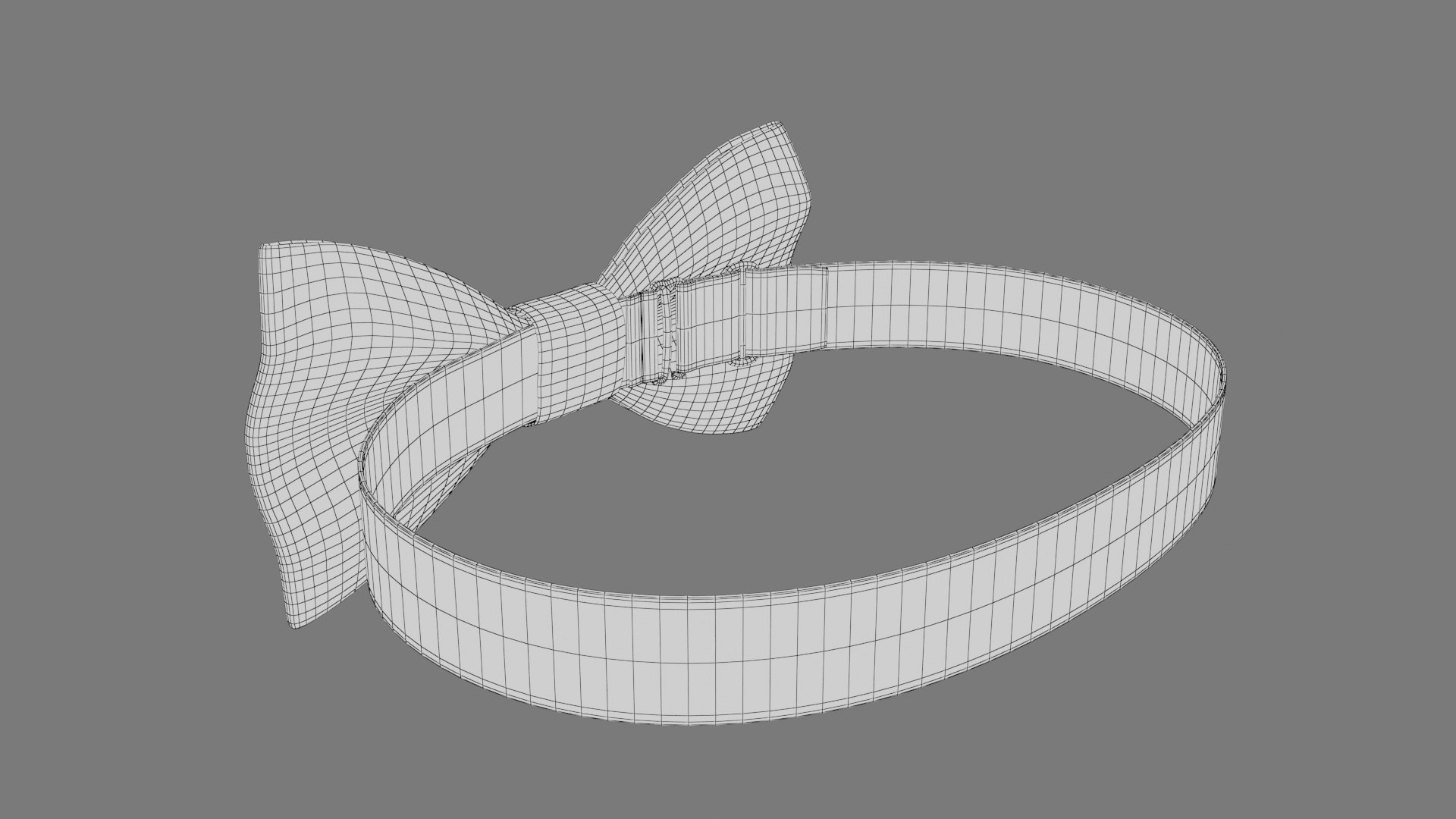 3D Realistic Bow Tie 01 Model - TurboSquid 1521156