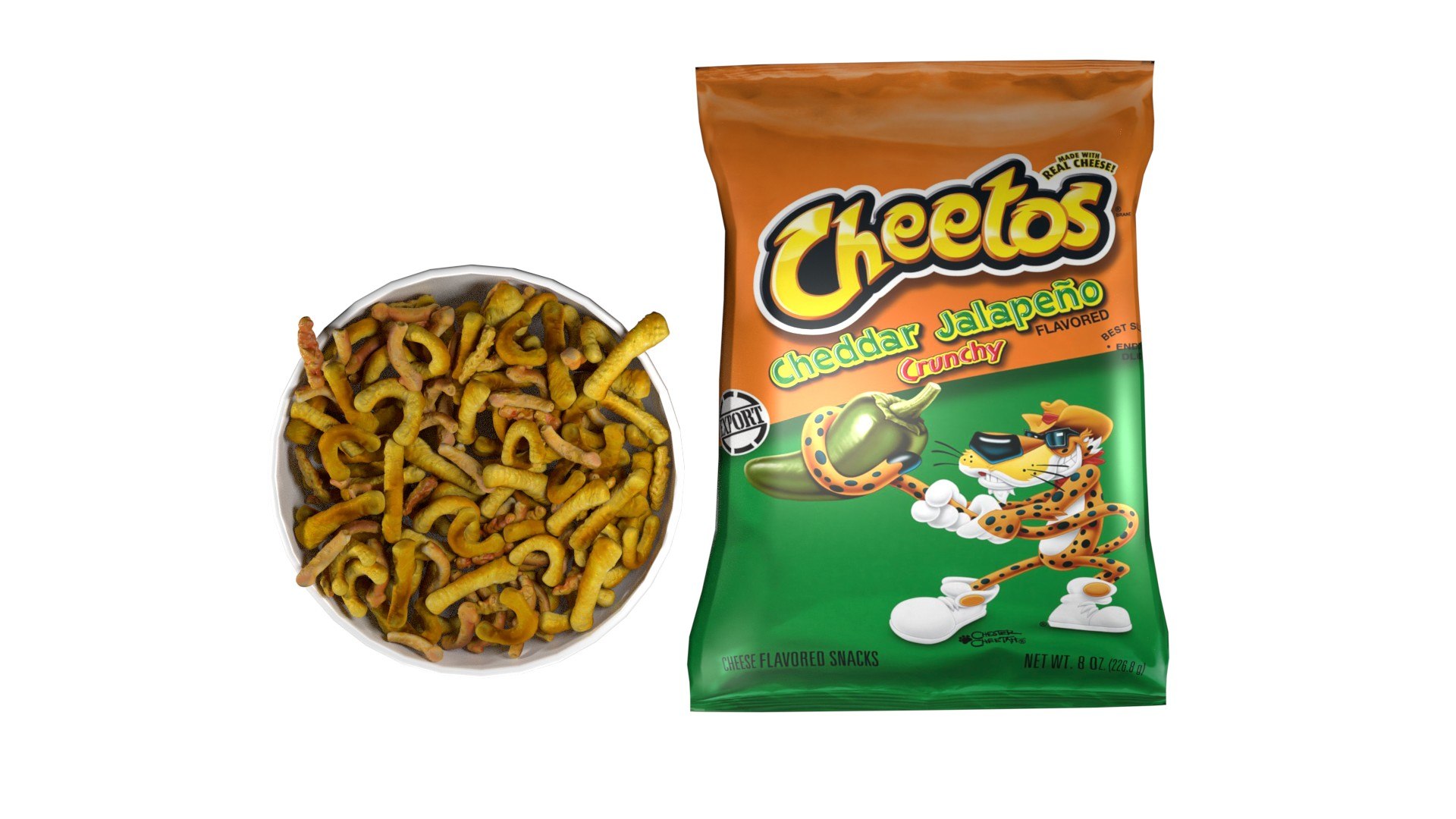 Cheetos Snacks 3D Model - TurboSquid 2370470