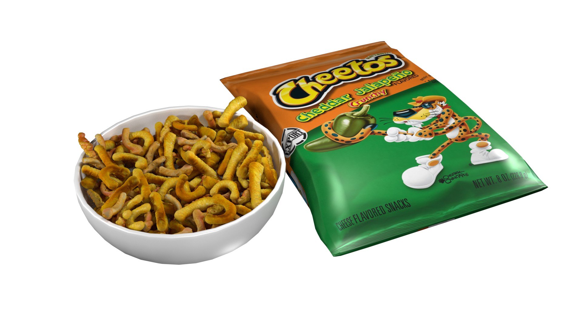 Cheetos Snacks 3D Model - TurboSquid 2370470