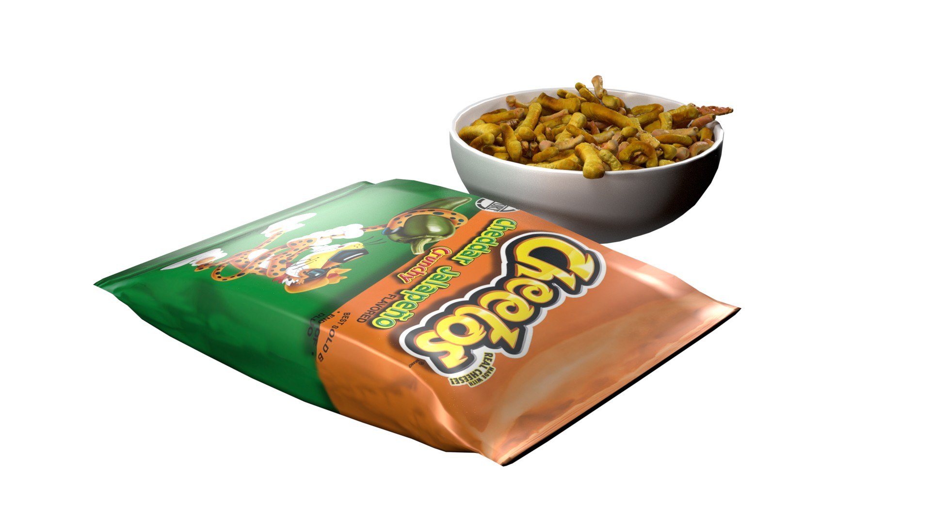 Cheetos Snacks 3D Model - TurboSquid 2370470