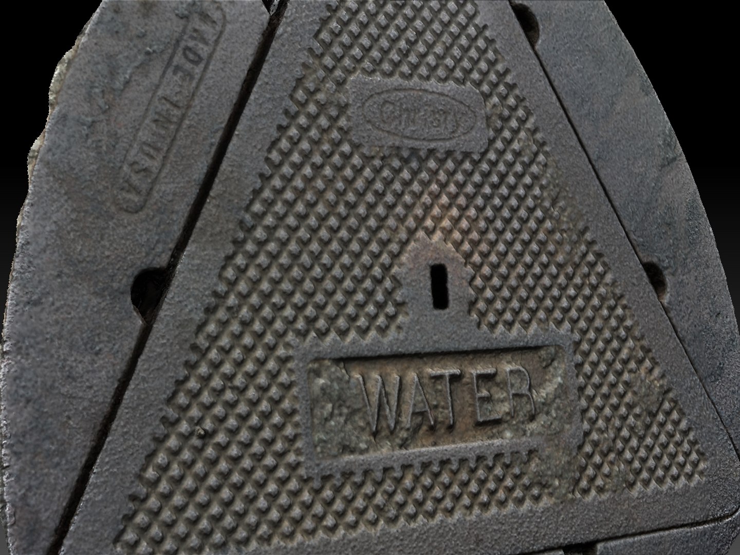 Water Utility Cover 3d Model