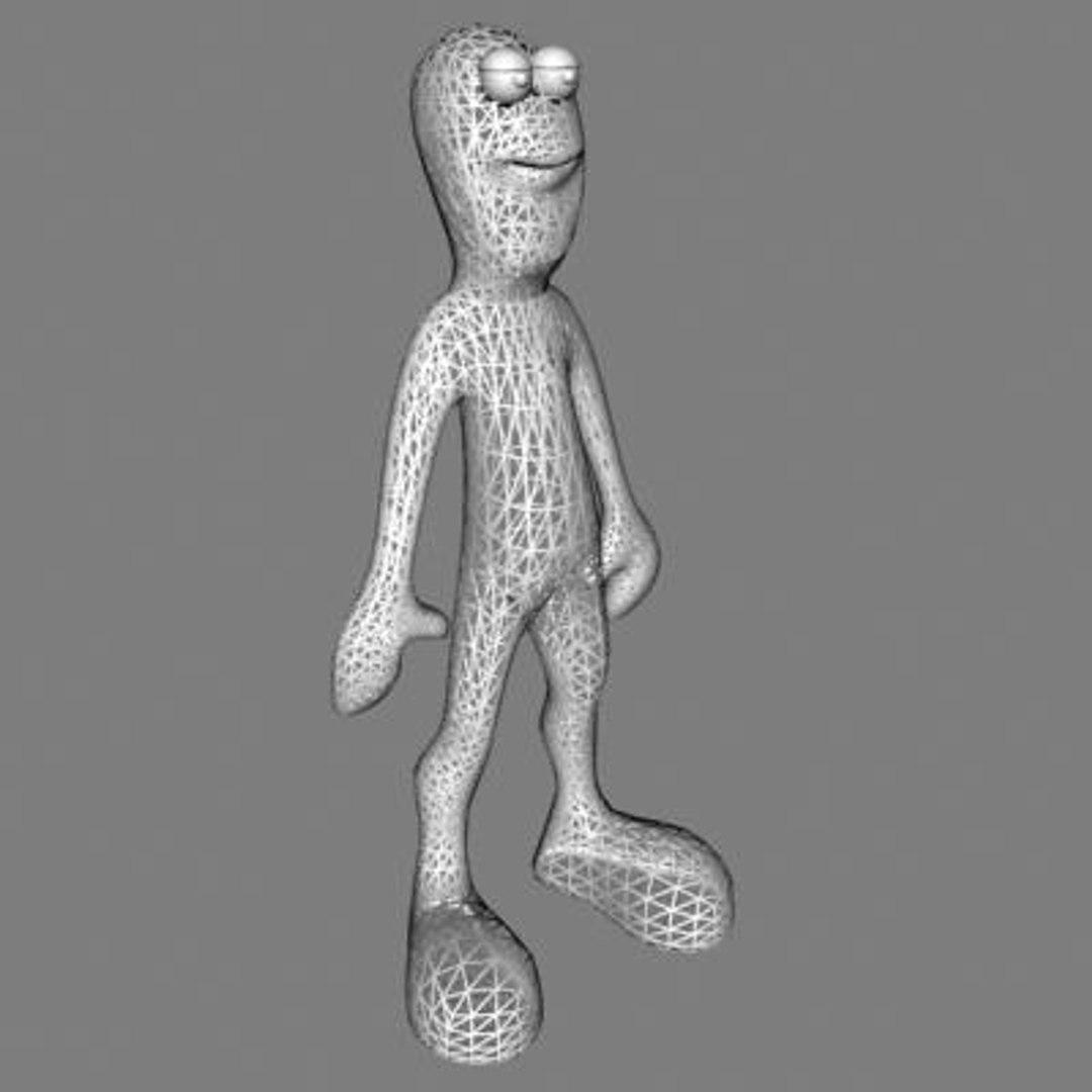 Lightwave Cartoon Character