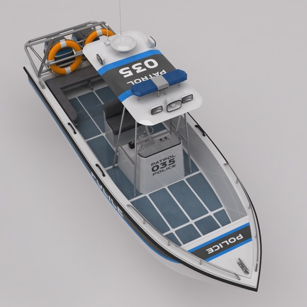 3ds max photo realistic police patrol