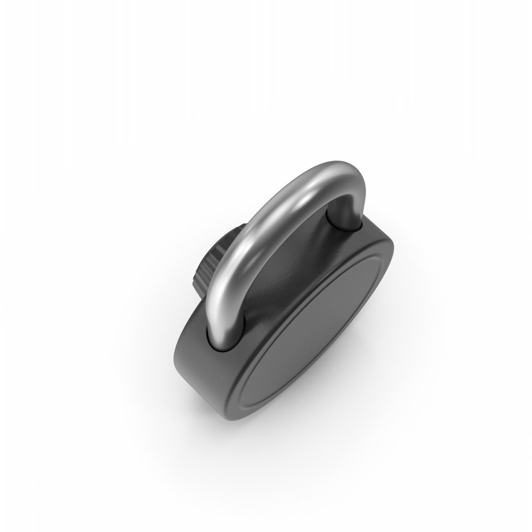 3D Model Combination Round Padlock - TurboSquid 2140120