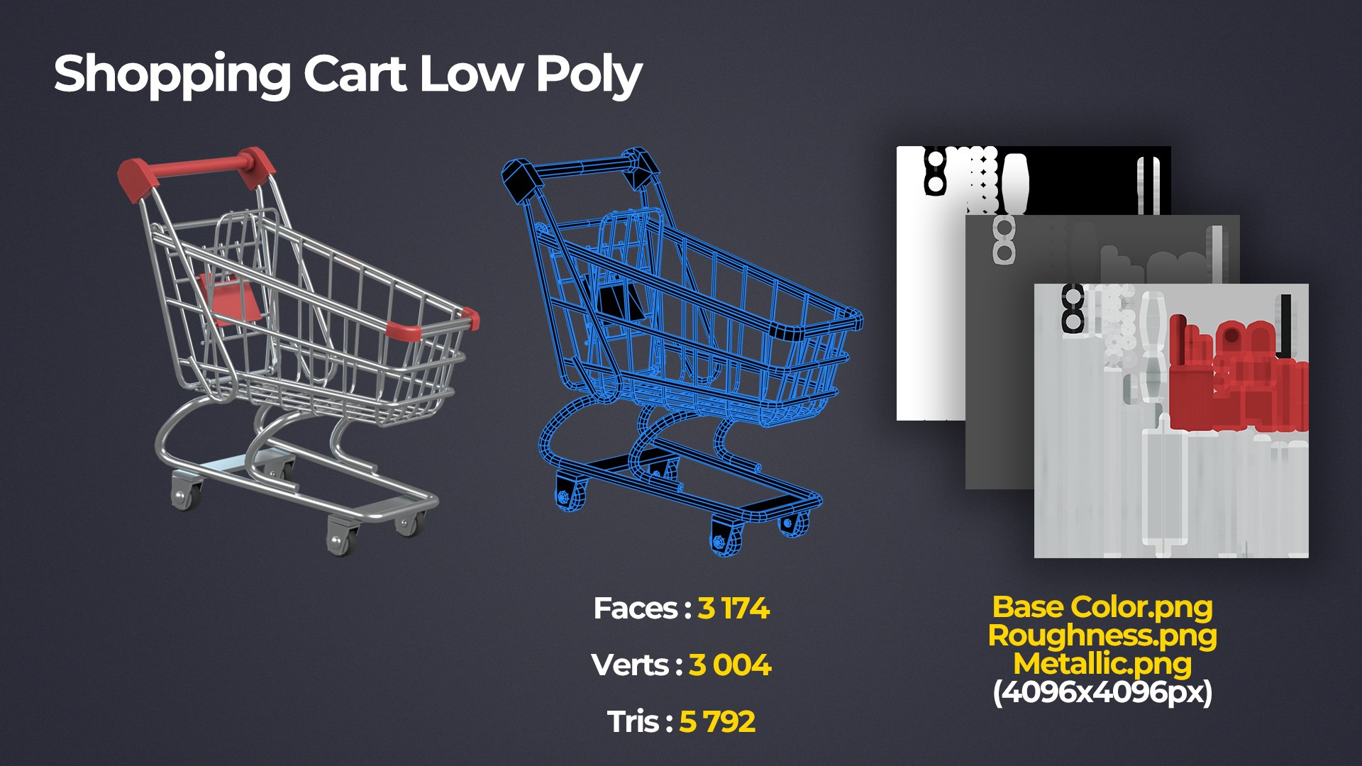 Shopping Cart Model - TurboSquid 1586723