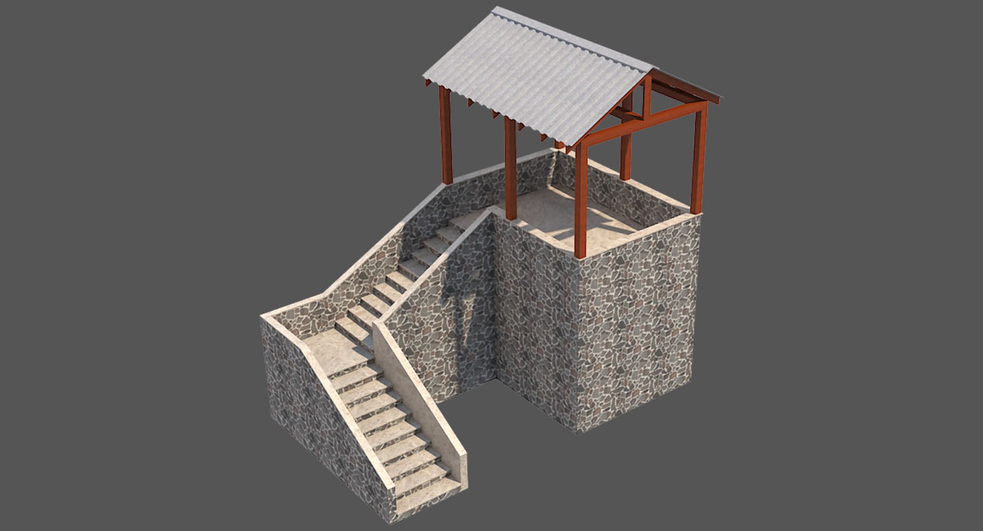 Platform 6 3D Model - TurboSquid 1401535