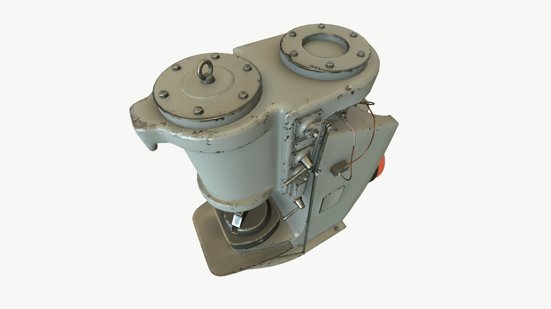 3D Model Pneumatic Forging Hammer - TurboSquid 1573613