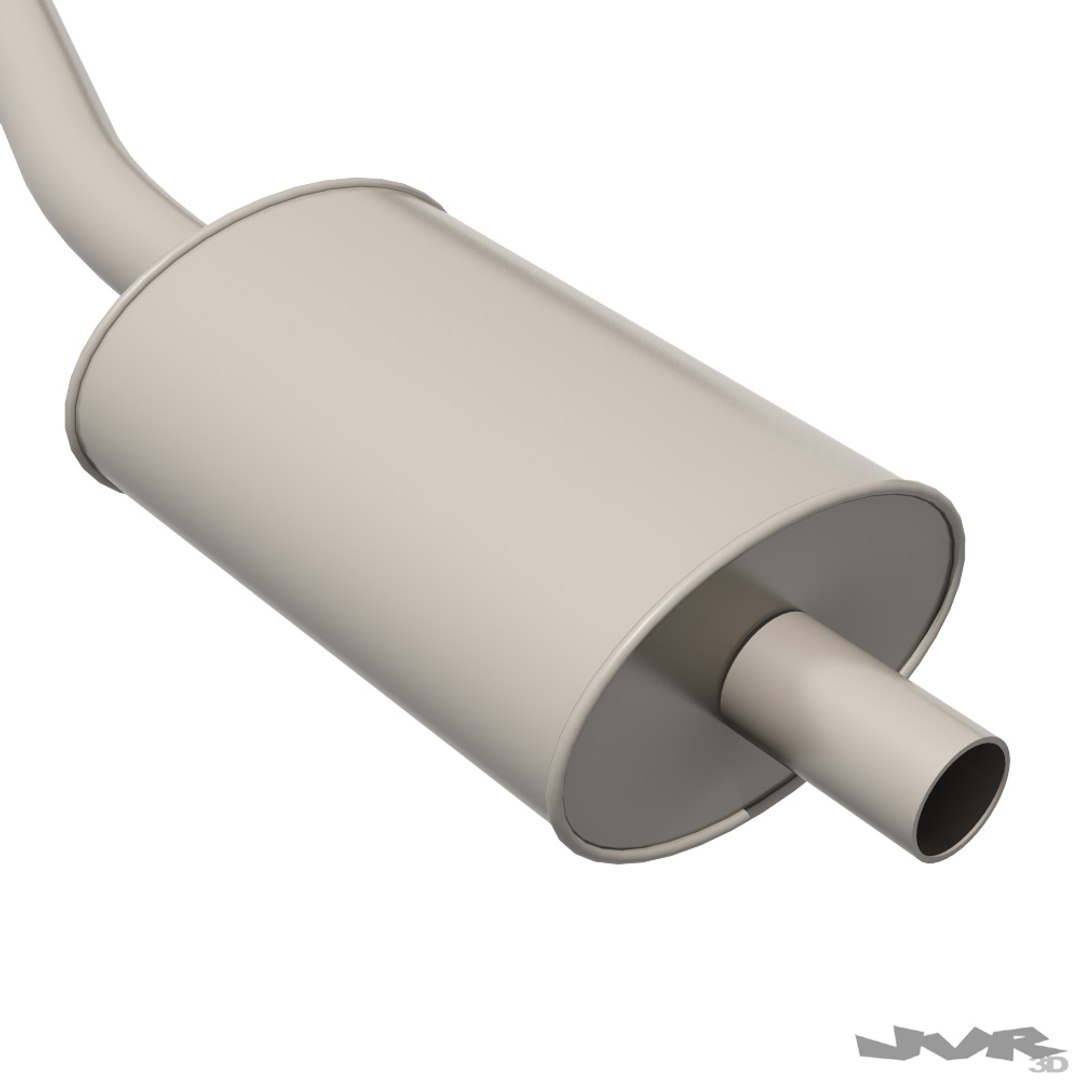 3d obj diesel exhaust - urea