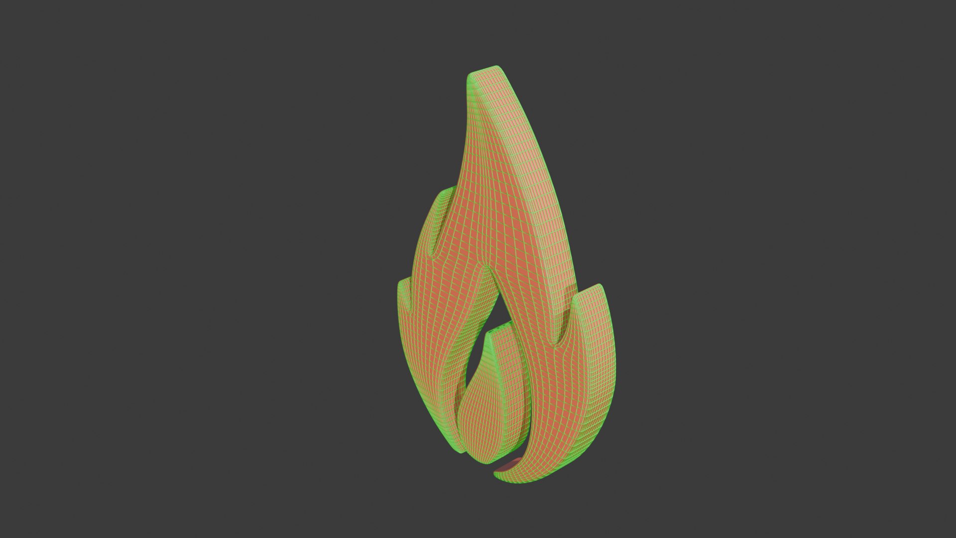 Fire Icon 1 3D Model - TurboSquid 2470509