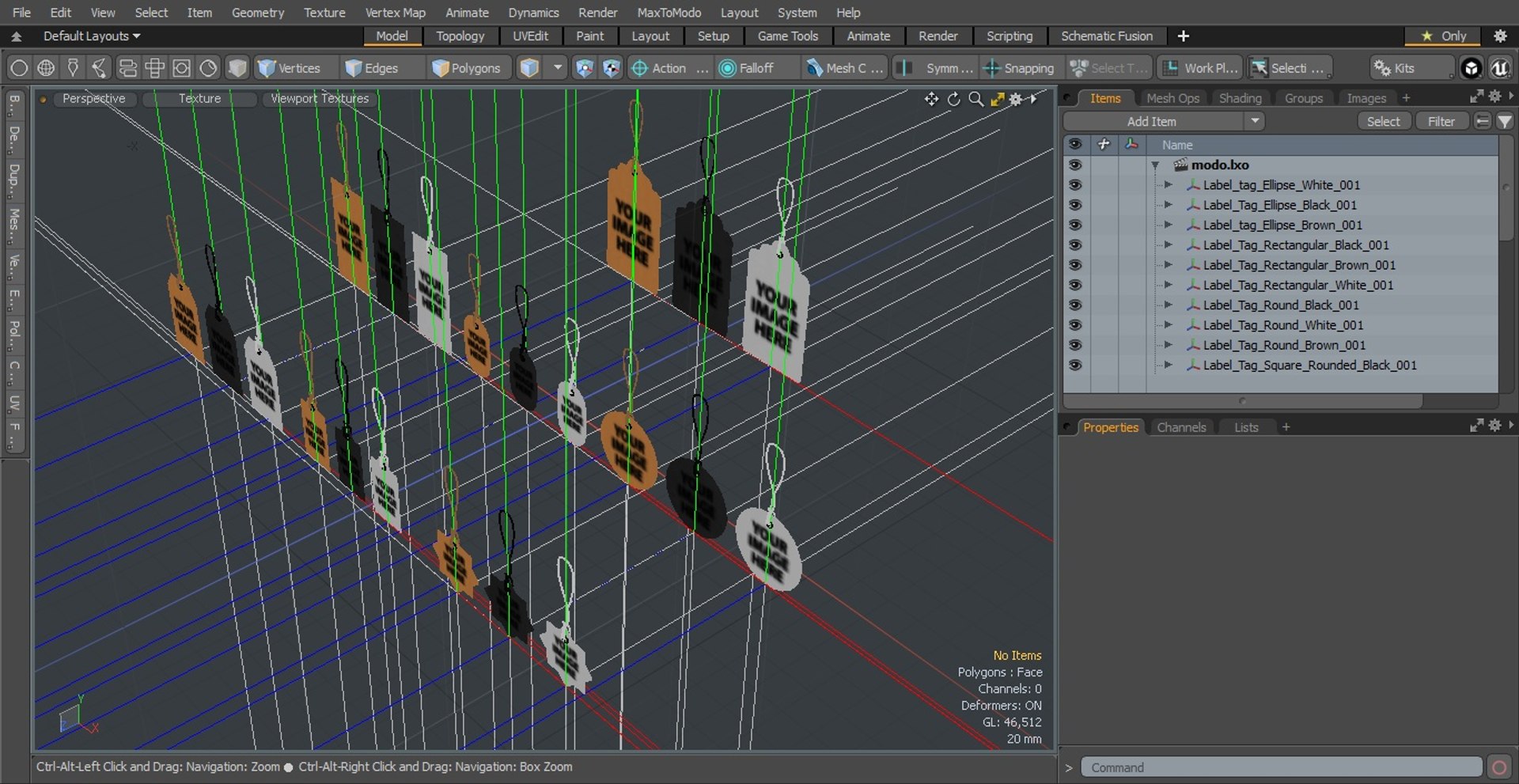 3D Label Tags Your Image - TurboSquid 1944744