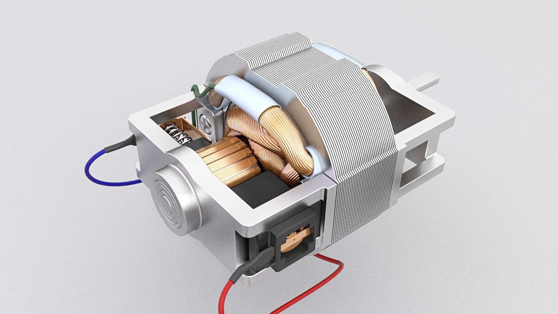 Electric Motor 3D Model - TurboSquid 1527415