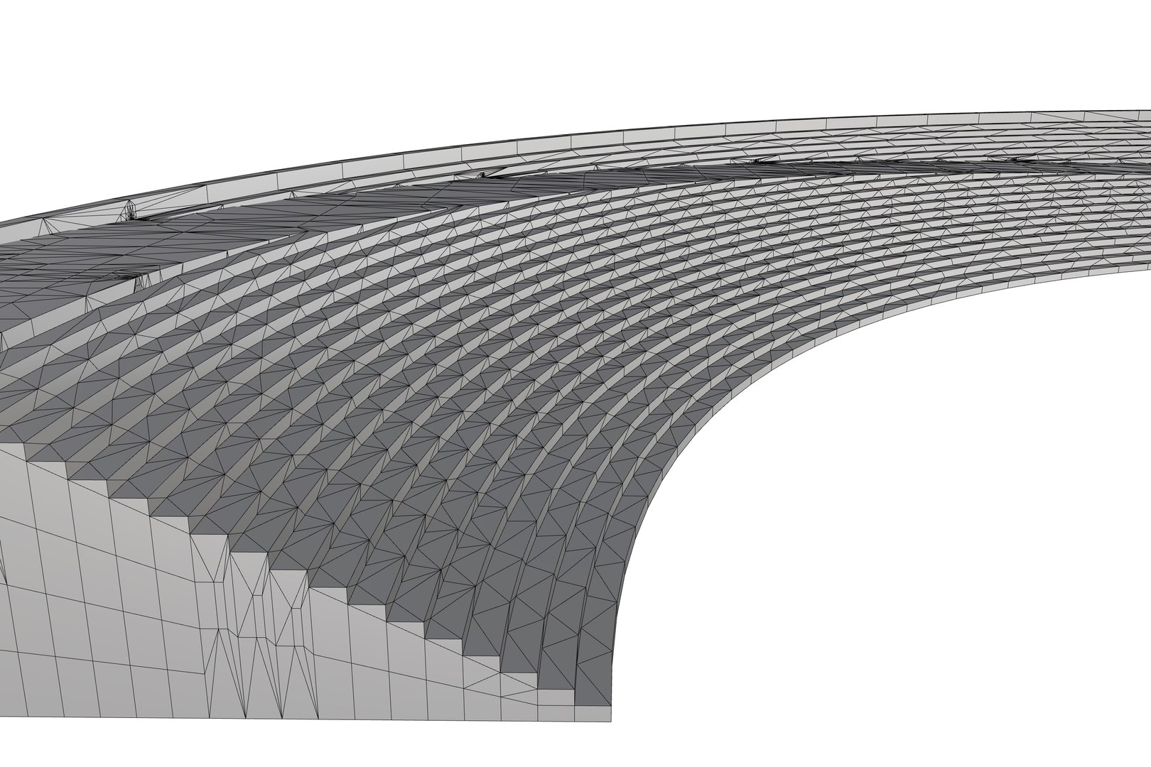 Circular Stair Ramp Blend Landscape 3D Model - TurboSquid 2047013