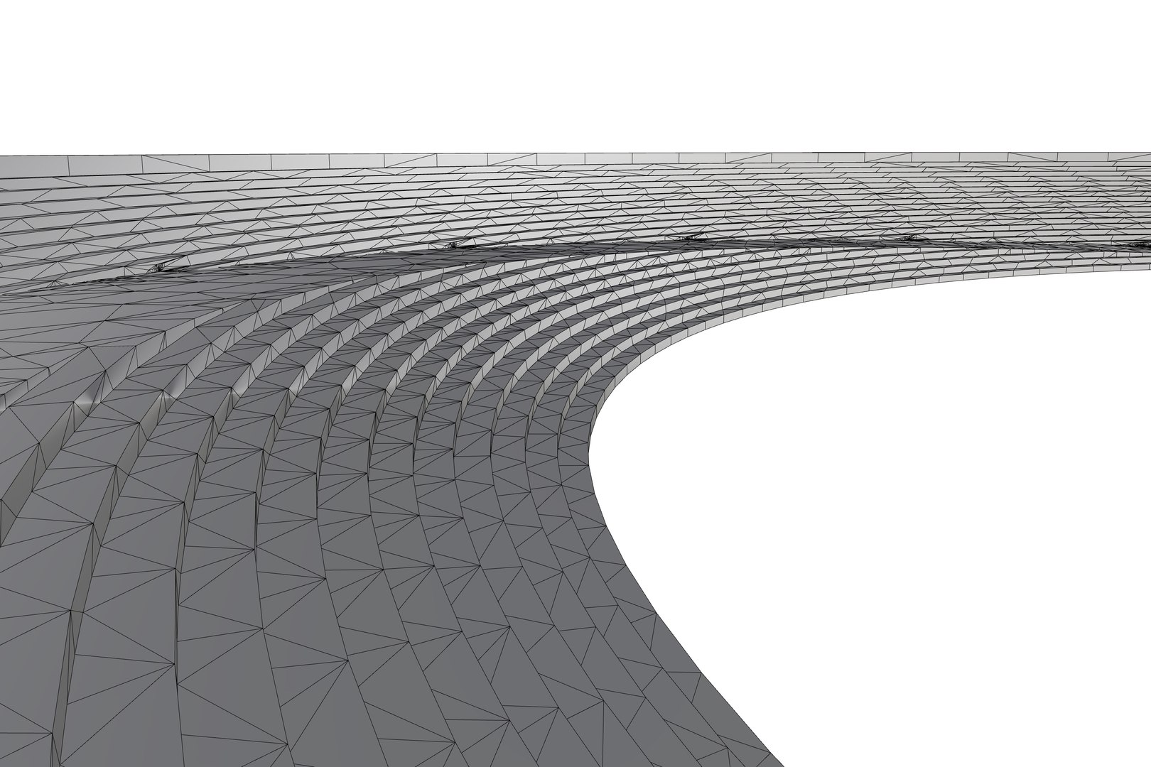 Circular Stair Ramp Blend Landscape 3D Model - TurboSquid 2047013