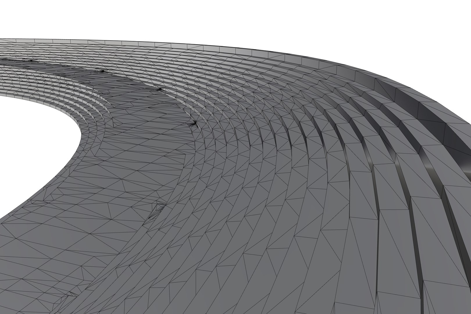 Circular Stair Ramp Blend Landscape 3D Model - TurboSquid 2047013