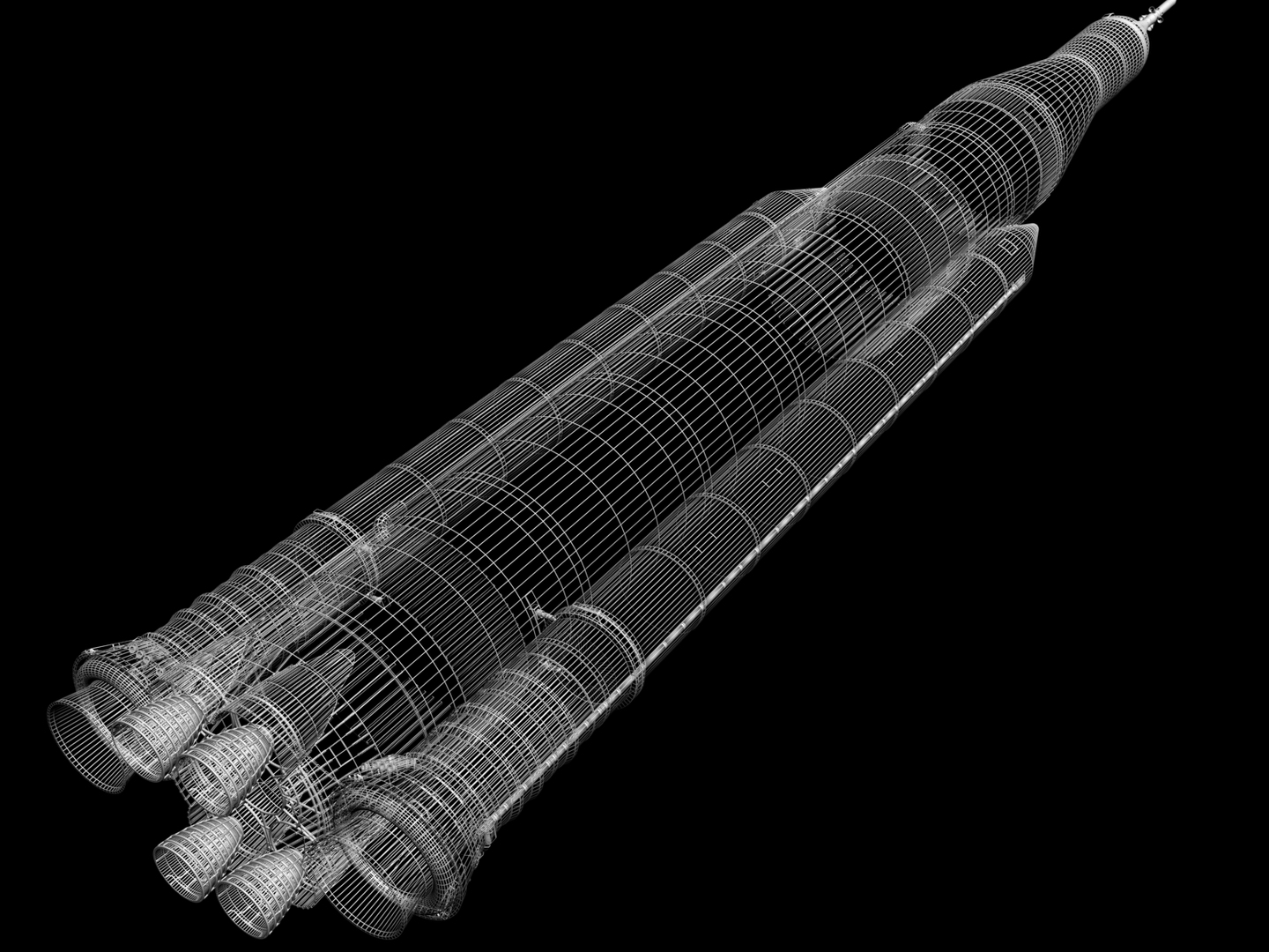 3d max nasa space launch 70t