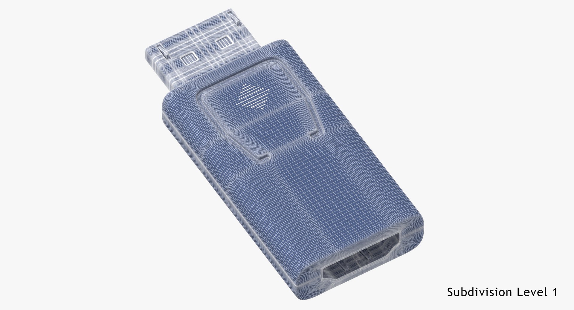 Displayport Hdmi Adapter 3D Model - TurboSquid 1521308