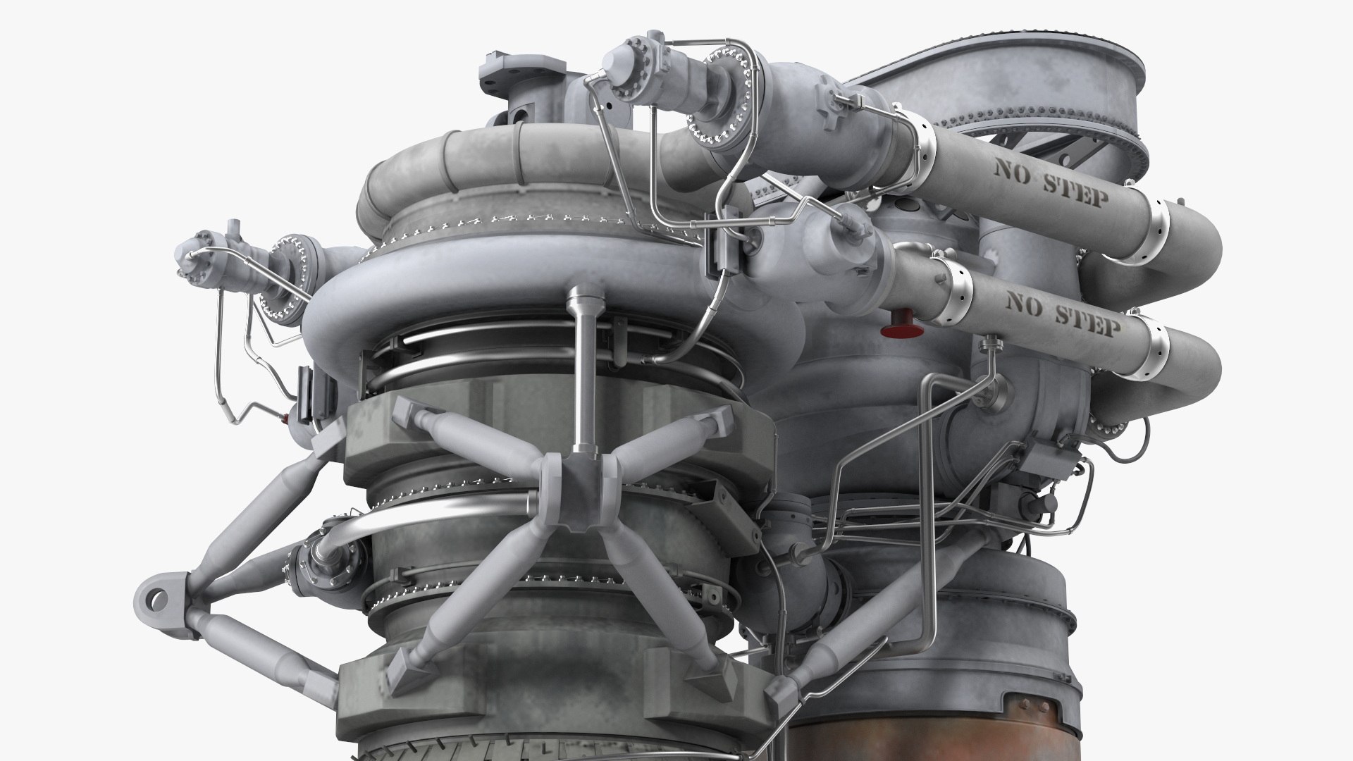 Rocket Engine F-1 3D - TurboSquid 2275915