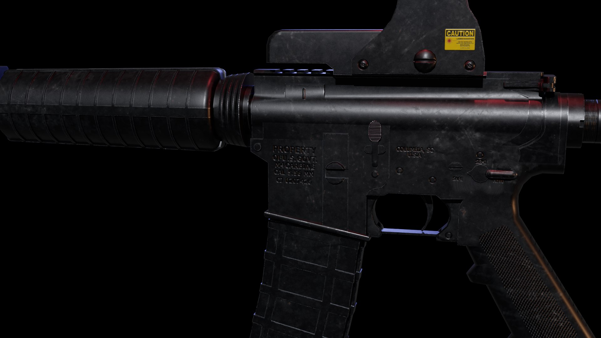 M4 Carbin Blend 3D Model - TurboSquid 2014012