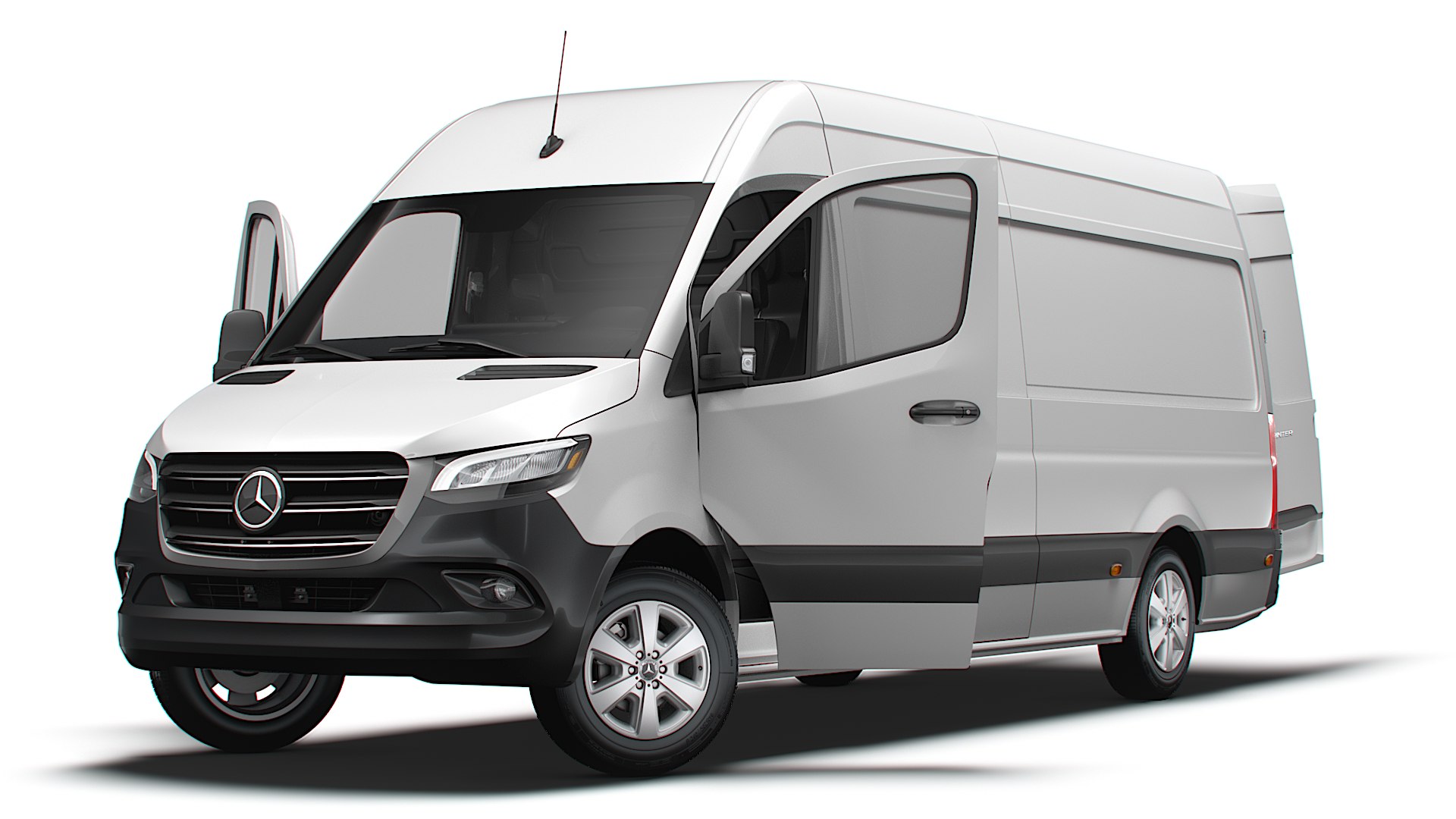 Mercedes Benz Sprinter Panel Van L3H2 RWD HQInterior 2024 3D Model ...