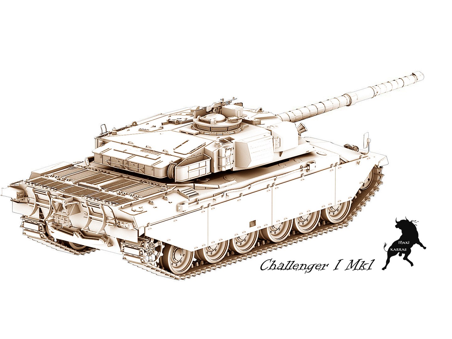 3d Tank Challenger