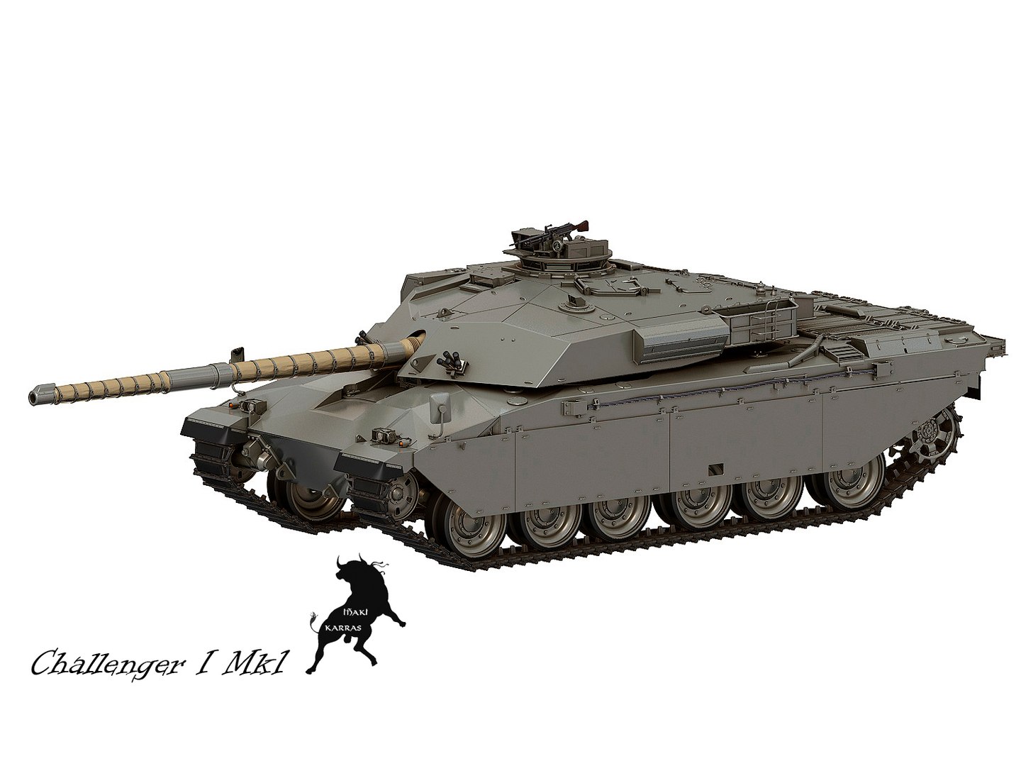 3d Tank Challenger