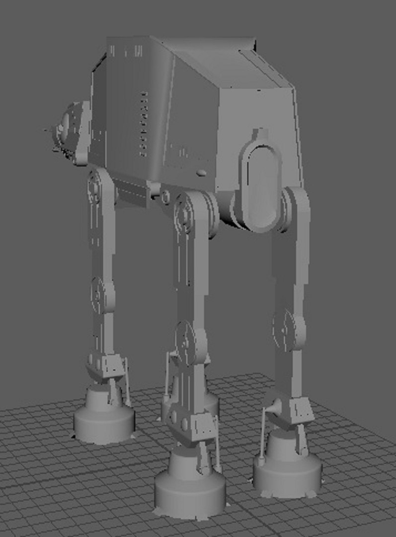 3D Star Wars At-At 3d model - TurboSquid 1996657