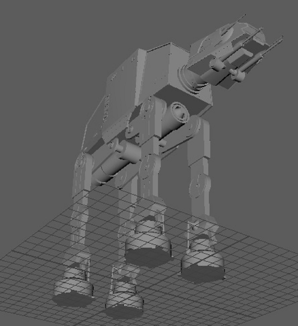 3D Star Wars At-At 3d model - TurboSquid 1996657