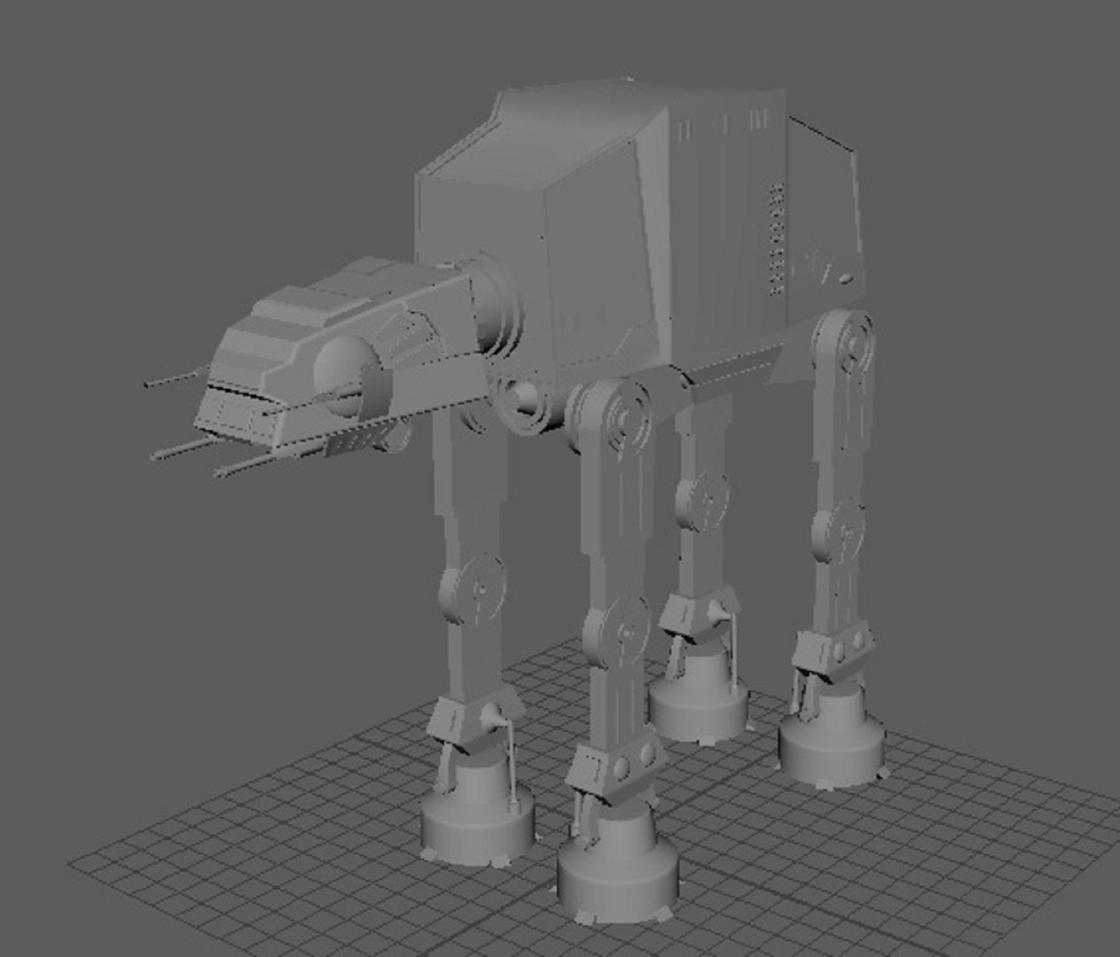 3D Star Wars At-At 3d model - TurboSquid 1996657